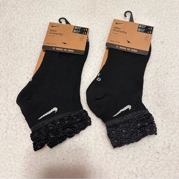 Nike | Accessories | Womens Nike Ruffle Socks | Poshmark